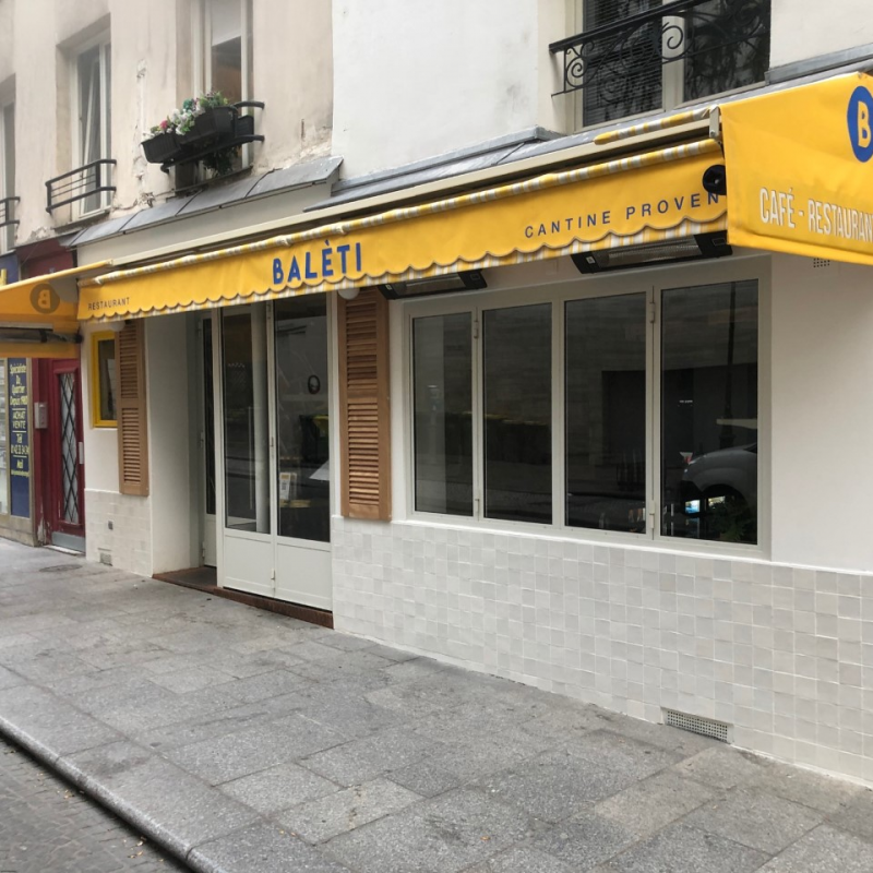 Devanture acier Rp Technik Quartier Montorgueil Paris 75002 - CONCEPT METAL